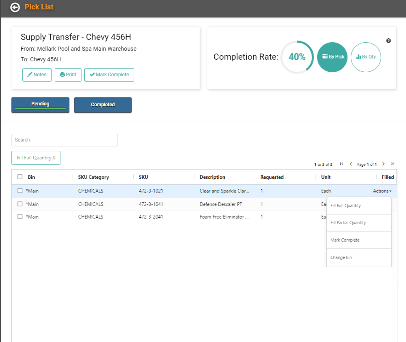 How to Create and Manage Pick Lists - LOU® - Powered by Evosus